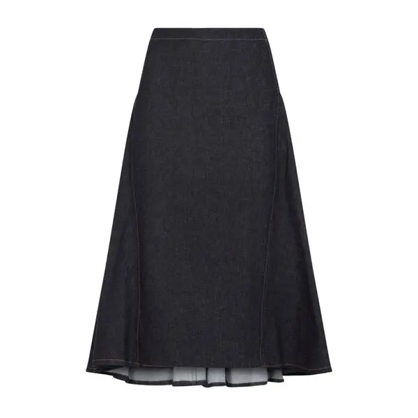 Jacquemus La Jupe De-nimes Lavoir Midi Skirt - Blue