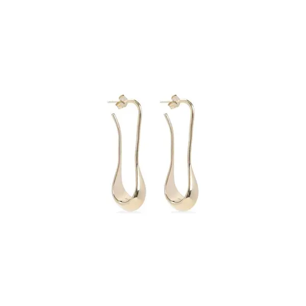 LEMAIRE Short Drop Earrings - Silver