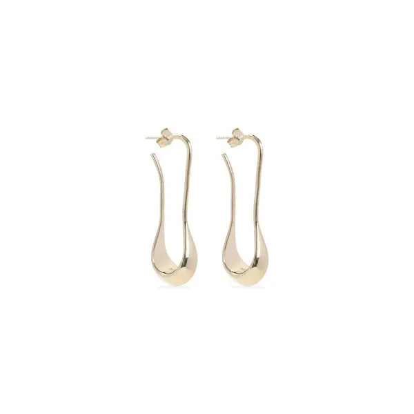 LEMAIRE Short Drop Earrings - Silver