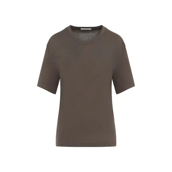 LEMAIRE Ribbed T-shirt - Gray