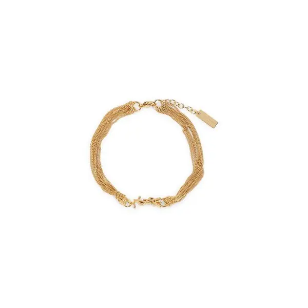 Saint Laurent Cassandre Bracelet - Silver