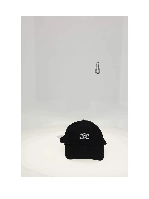 Celine Cap Triomphe - Black