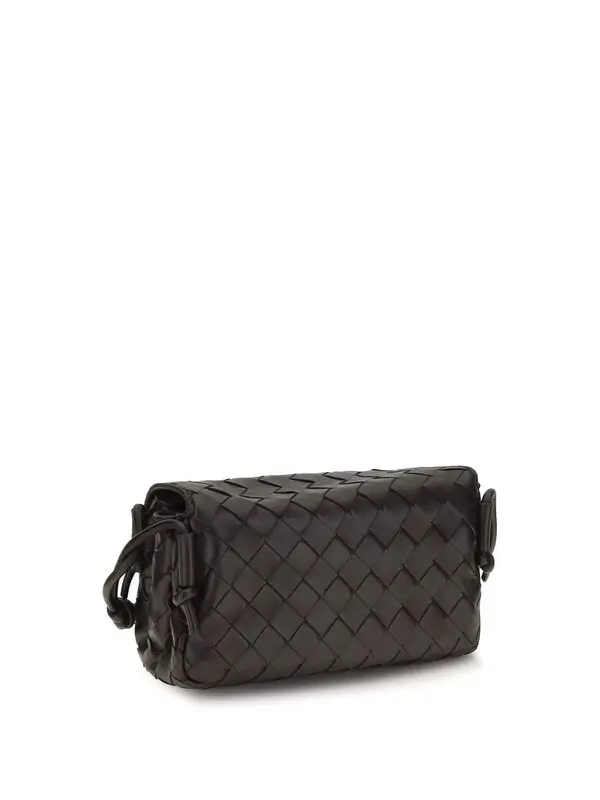 Bottega Veneta Intrecciato Shoulder Bag - Brown