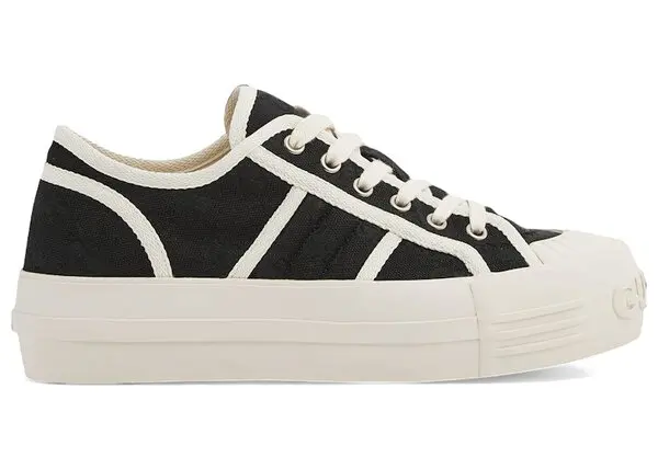 Gucci Chunky Sneaker Gg Canvas - Black
