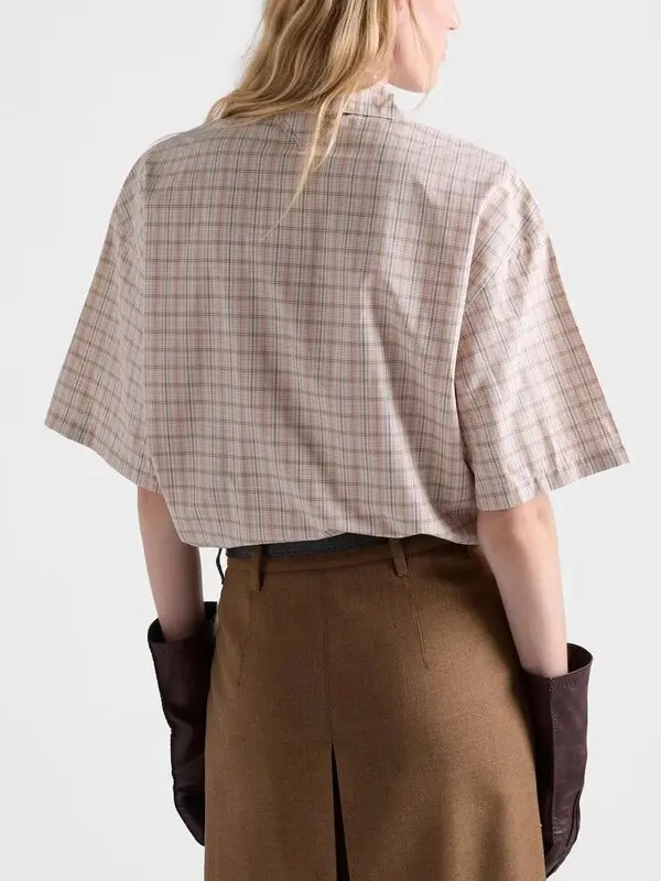 Prada Madras Print Shirt - Multicolor