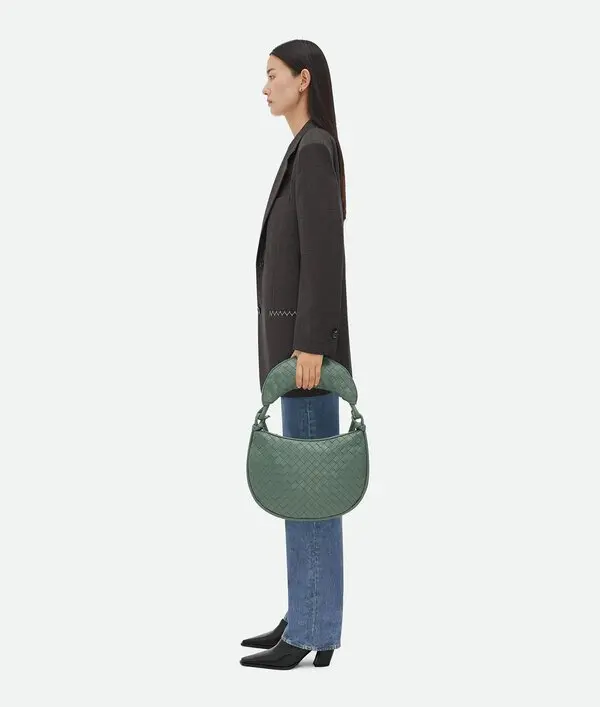 Bottega Veneta Medium Gemelli Knitted Shoulder Bag
