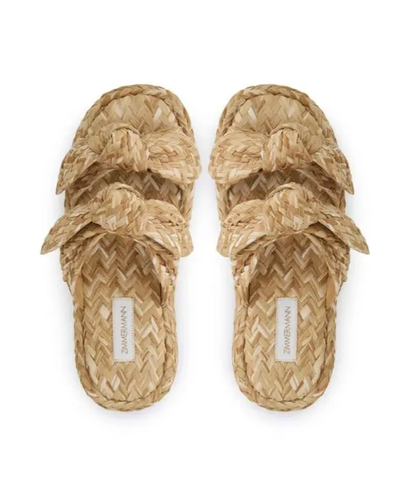 Zimmermann Carousel Knot-detail Sandals