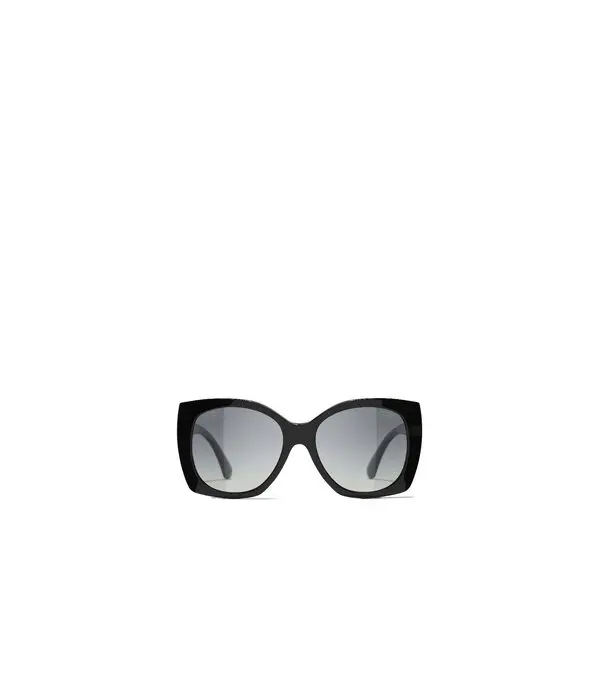 Chanel Square Sunglasses - Black