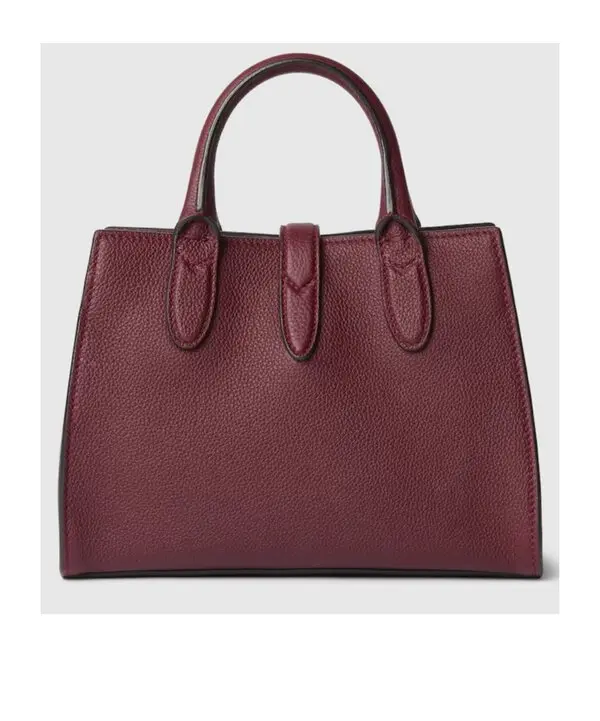 Gucci Small Tote Bag With Hook Closure