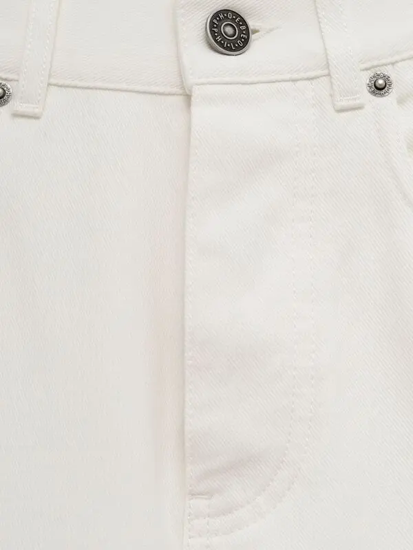 Phoebe Philo Cotton Straight Jeans