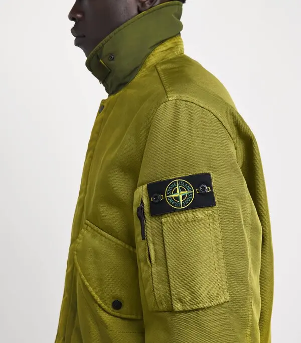 Stone Island Organic Cotton Bomber Jacket
