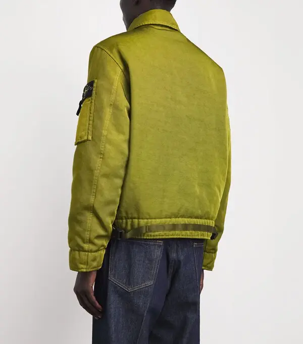 Stone Island Organic Cotton Bomber Jacket