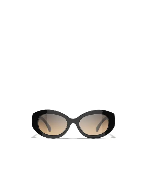 Chanel Full Frame Sunglasses - Black