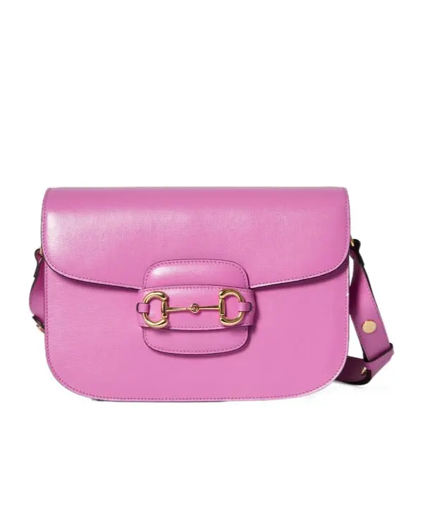 Gucci Horsebit 1955 Shoulder Bag - Pink