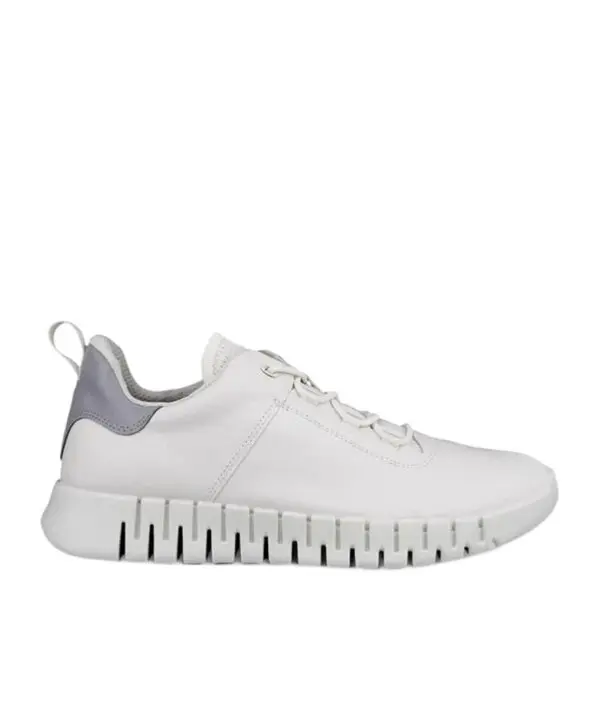 Ecco Logo Sneakers - White