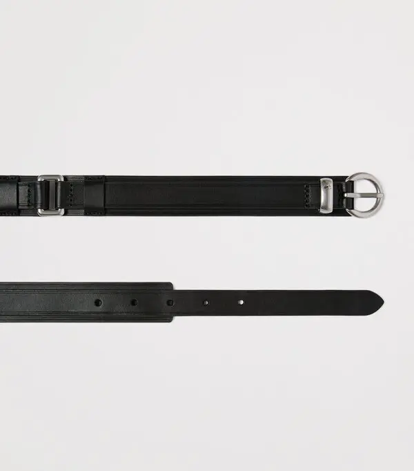 Max Mara Leather Belt - Black