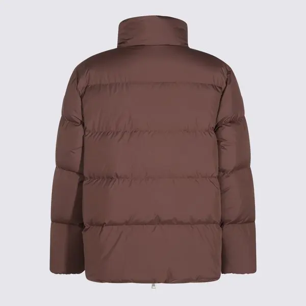 Moncler Vivantesse Short Down Jacket - Brown