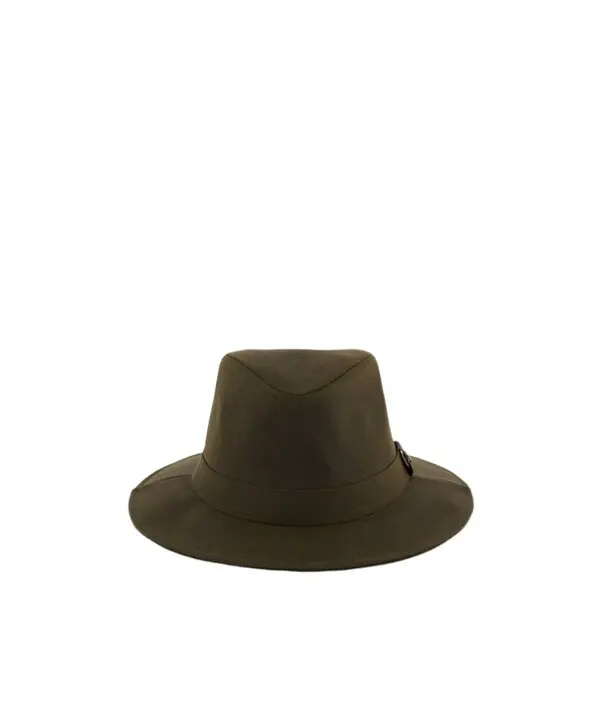 Barbour Logo-plaque Fedora Hat
