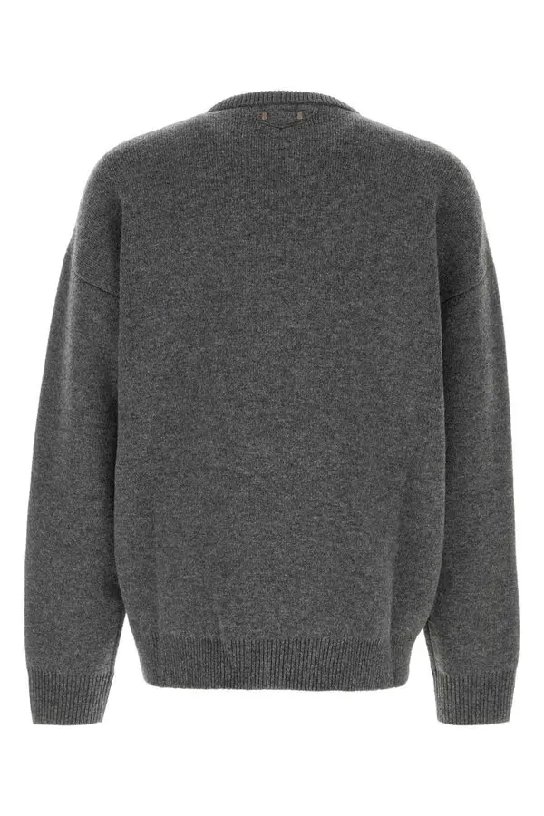 Balenciaga Long-sleeve Crew-neck Sweater