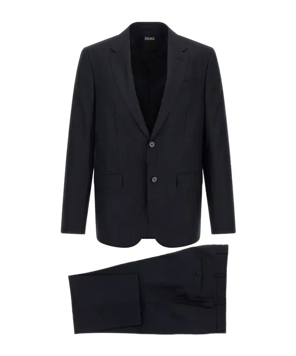 Zegna Long-sleeve Suit Set