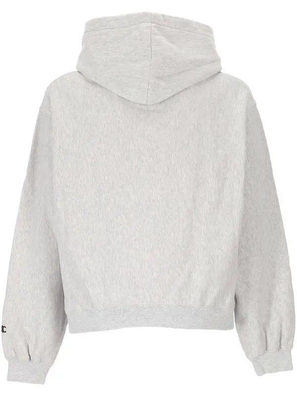 Celine Long-sleeve Hooded Sweatshirt - White