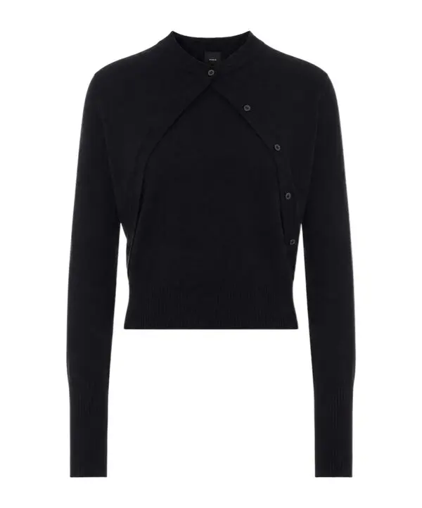 Pinko Asymmetric Long Sleeved Jumper