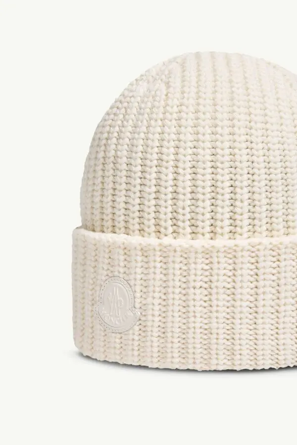 Moncler Wool Cashmere Blend Beanie