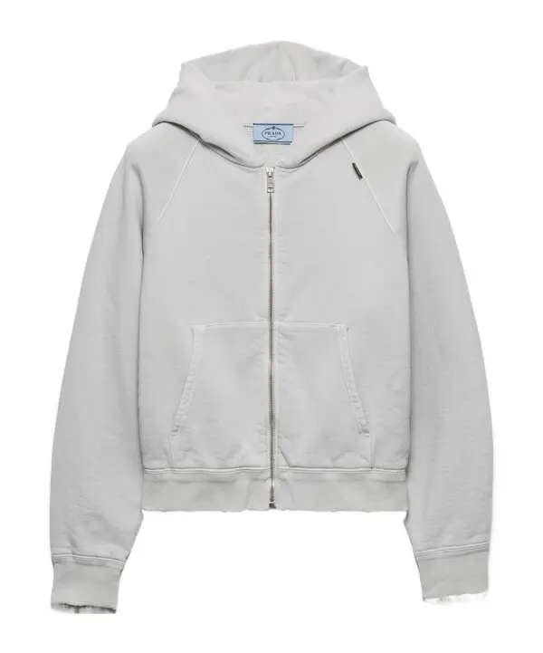 Prada Cotton Hoodie Jacket