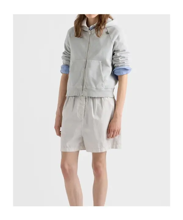 Prada Cotton Hoodie Jacket