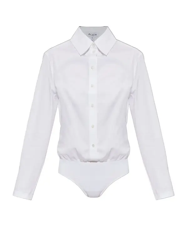 Alaïa Long-sleeved Shirt Jumpsuit