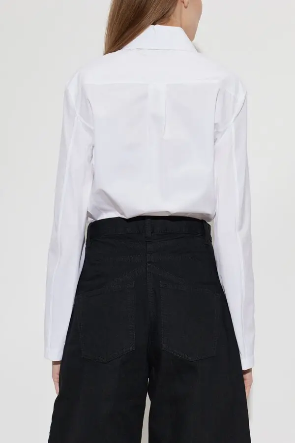 Alaïa Long-sleeved Shirt Jumpsuit