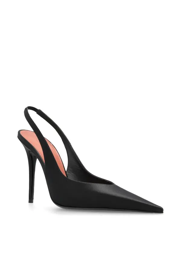 Amina Muaddi Anok Slingback High-heeled Sandals