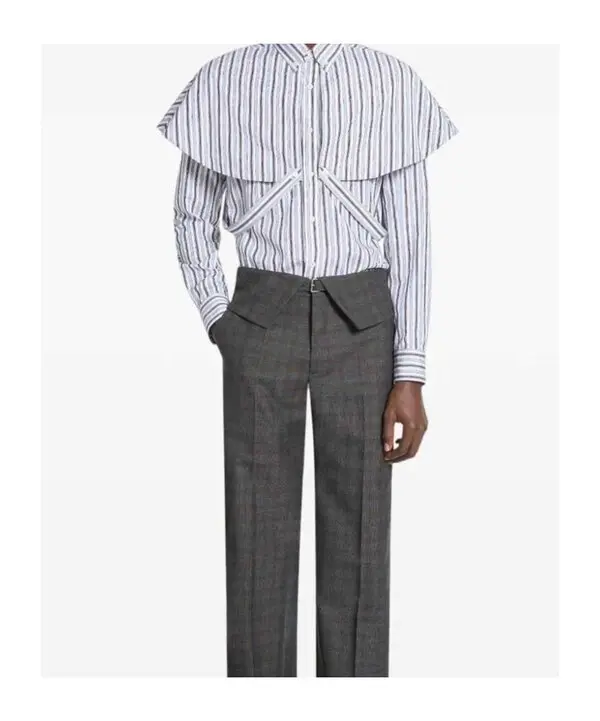 Dries Van Noten Cotton Shirt With Tie