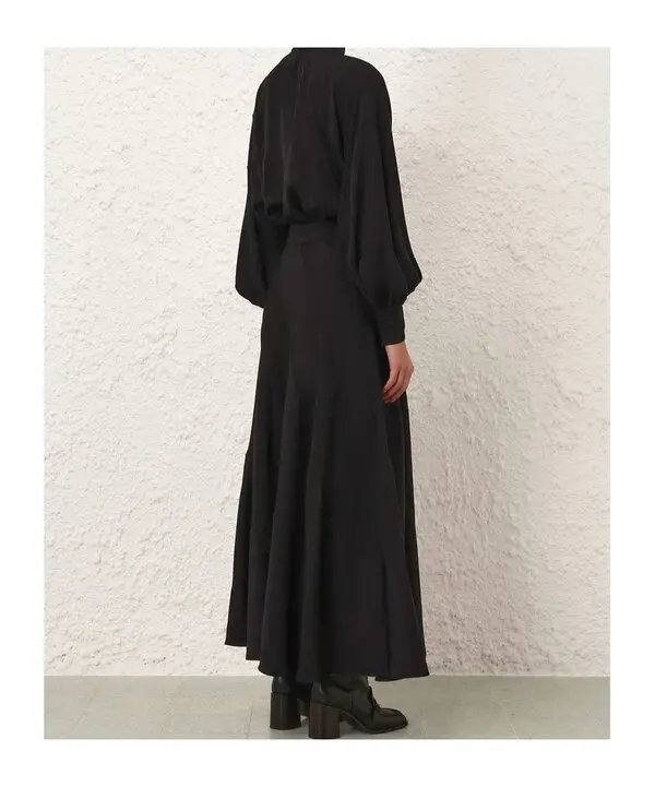Zimmermann Bias-cut Midi Skirt