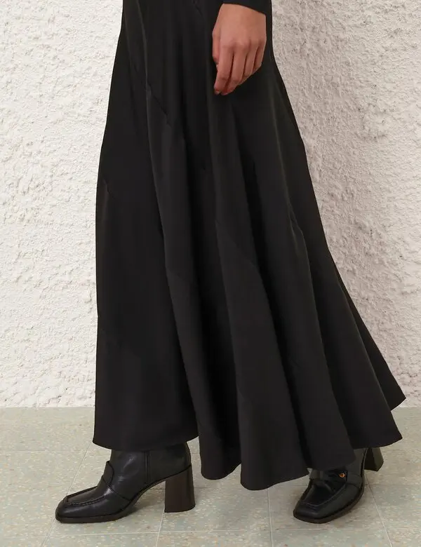 Zimmermann Bias-cut Midi Skirt