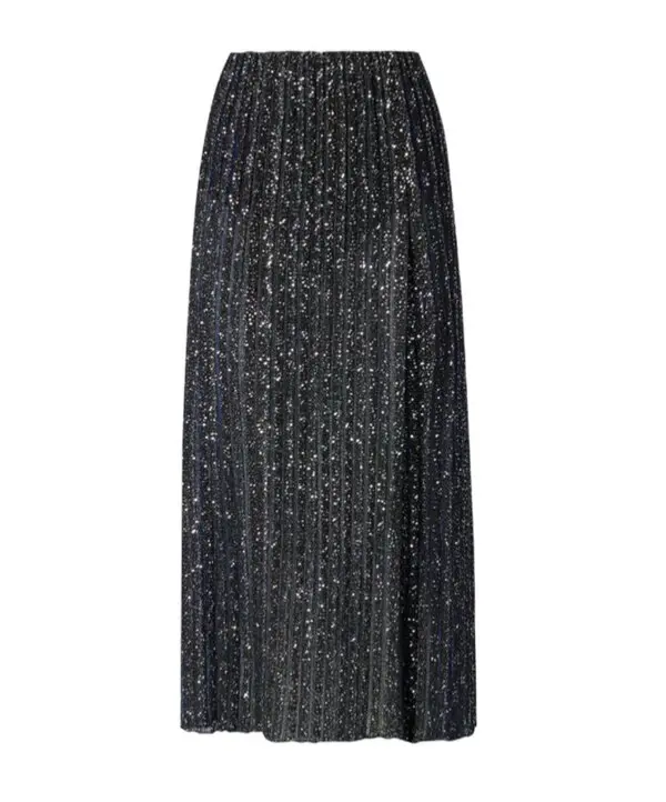 Missoni Sequin-embellished Side-slit Midi Skirt