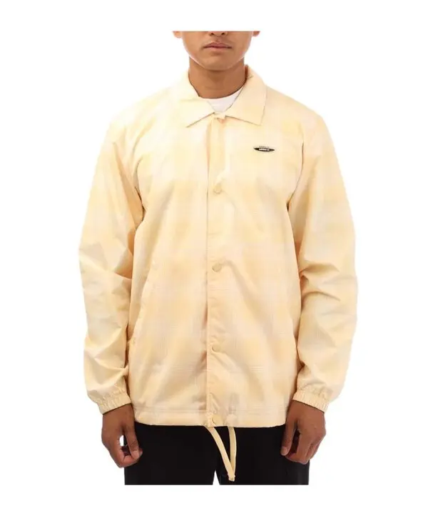 ADIDAS ORIGINALS Plaid Collared Longsleeve Jacket