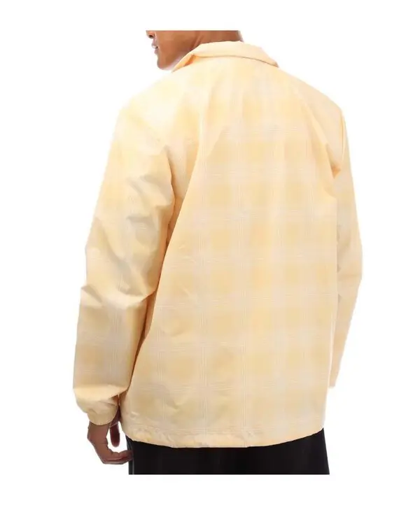 ADIDAS ORIGINALS Plaid Collared Longsleeve Jacket