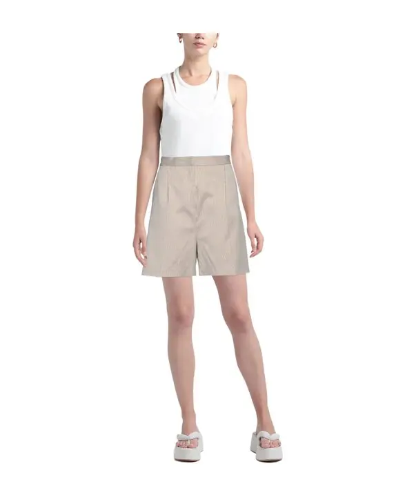 Max Mara Two-tone Striped Shorts