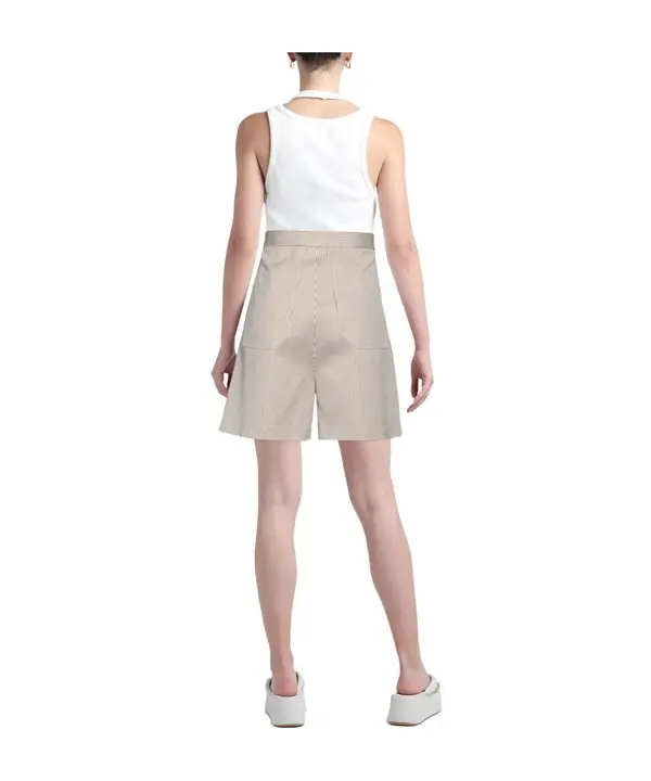 Max Mara Two-tone Striped Shorts