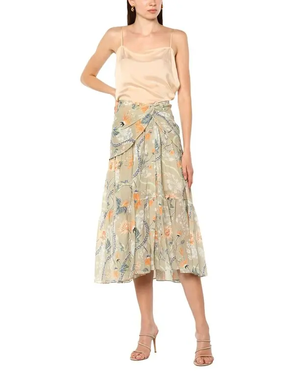 Chloé Printed Midi Skirt
