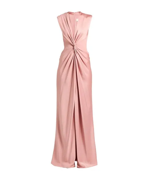 Max Mara Sleeveless Solid-color Dress