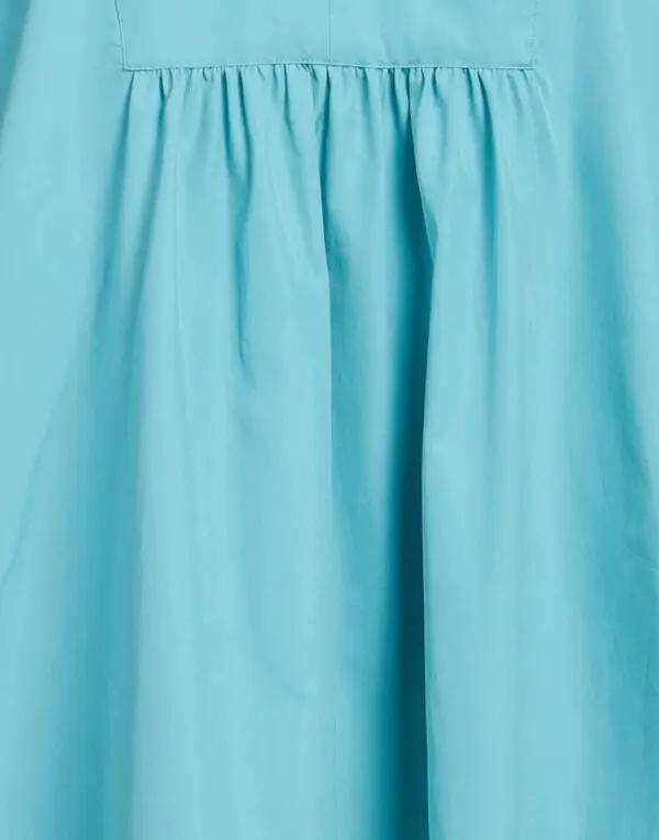 Max Mara Solid-color Long-sleeve Shirt Dress