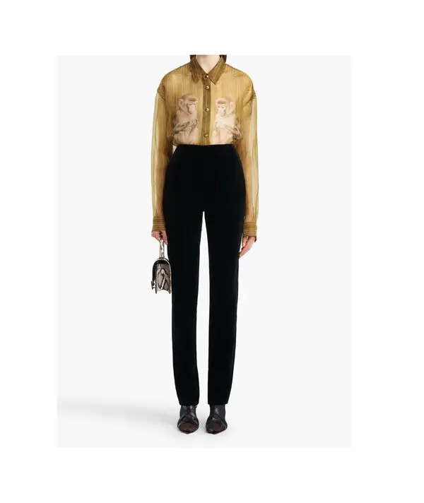 Khaite Velvet Trousers