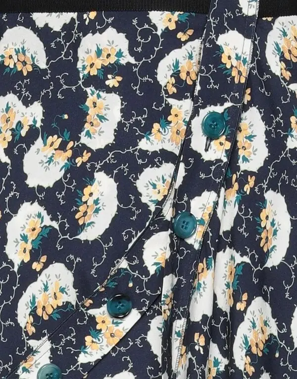 Chloé Floral Print Midi Skirt