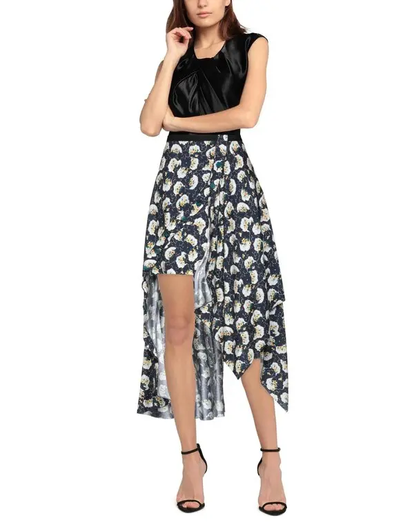 Chloé Floral Print Midi Skirt