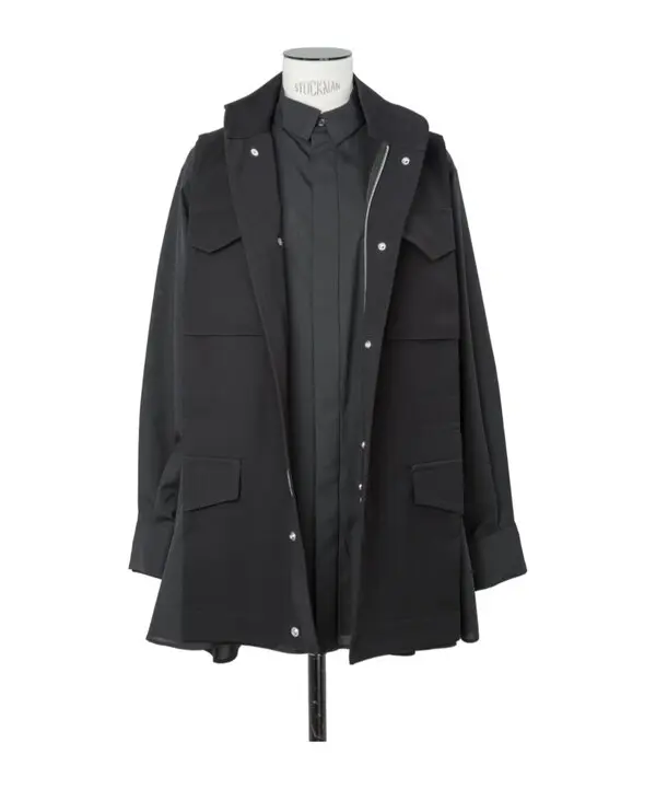 Sacai Suiting Satin Shirt