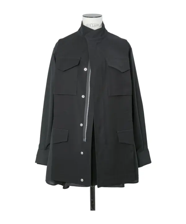Sacai Suiting Satin Shirt