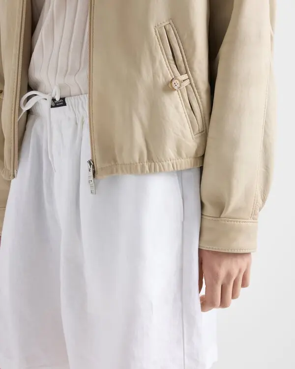 Prada Nappa Leather Jacket