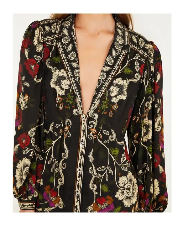 Farm Rio Long-sleeved Dress